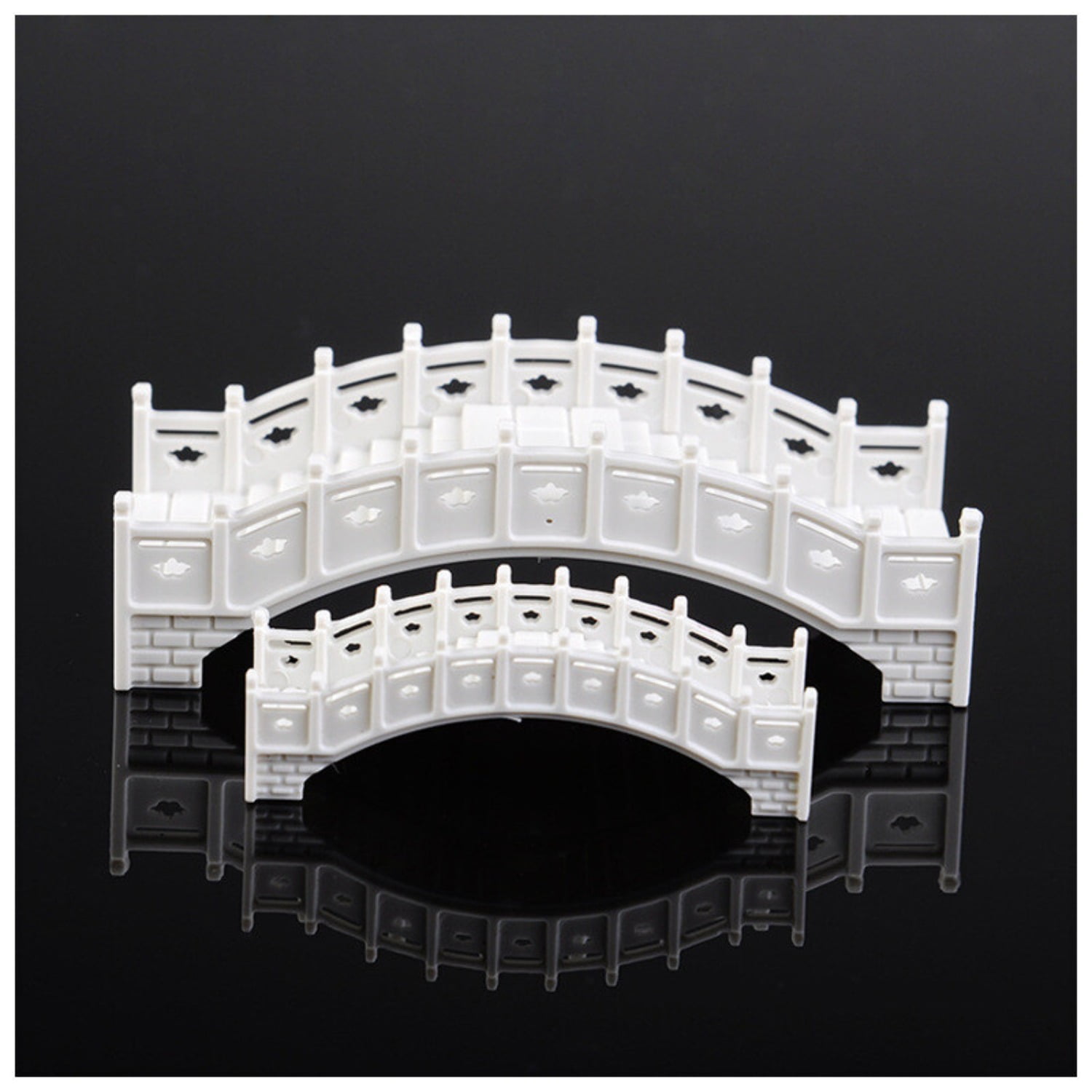 HO OO Scale 1:75 Or 1:100 Park Garden Landscape Miniature Model Diorama ...