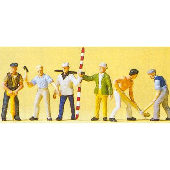 Toy Construction Worker Figures