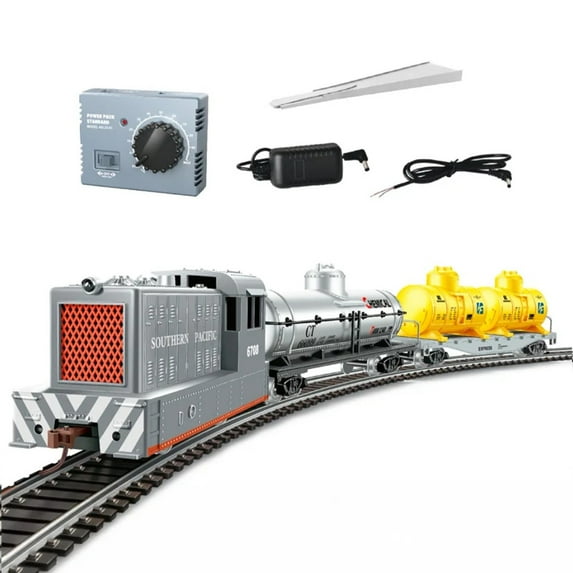HO Scale 1:87 Electric Train Set, 0-4-0 Steam Locomotive Model Railway ...