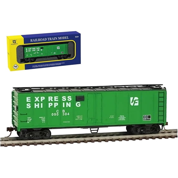 HO Scale Train Carriage, 1:87 Carriage Compatible with All HO Model ...