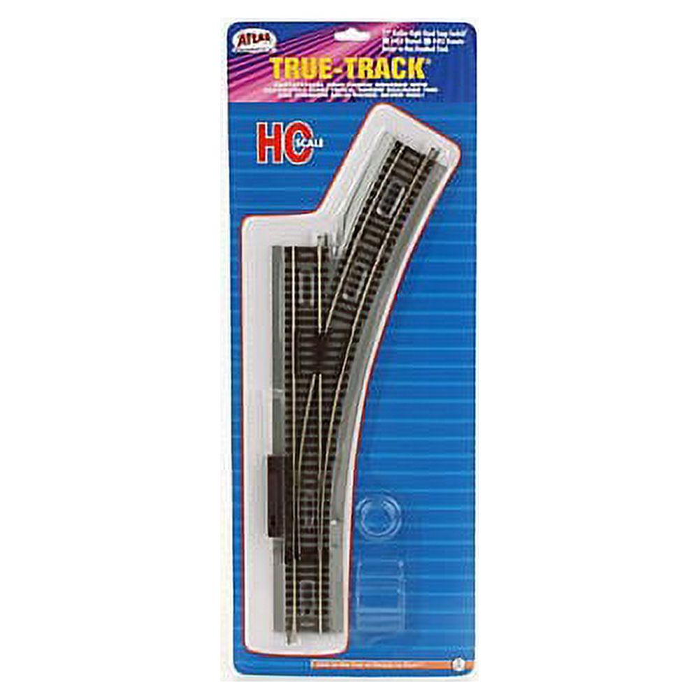 HO True-Track Remote 22" Radius Snap Switch Right - Walmart.com