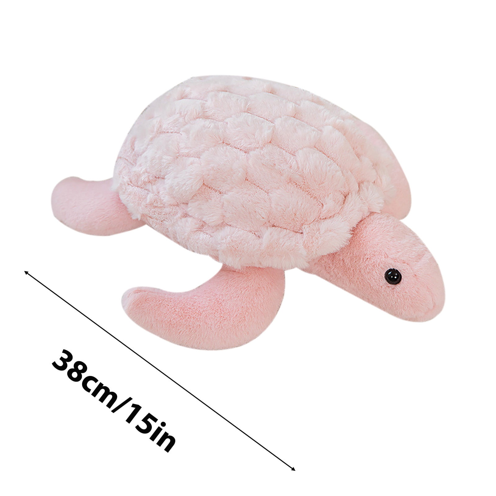 HOARBOEG 14.9in Plush Turtle Stuffed Animals Toy, Soft Sea Turtle Throw ...