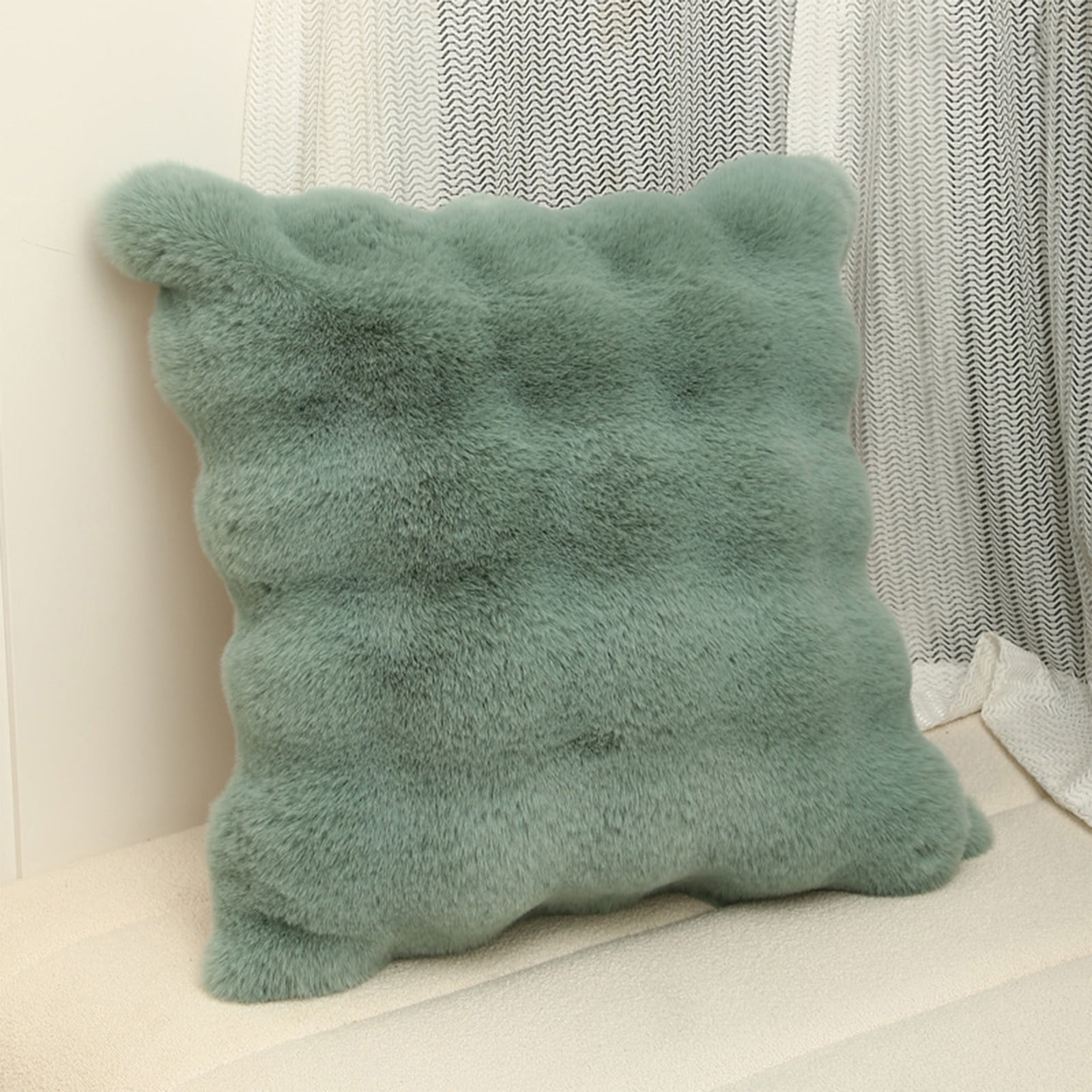 HOARBOEG 17.7x17.7 In Couch Back Cushions Plush Pillow Summer Hug ...