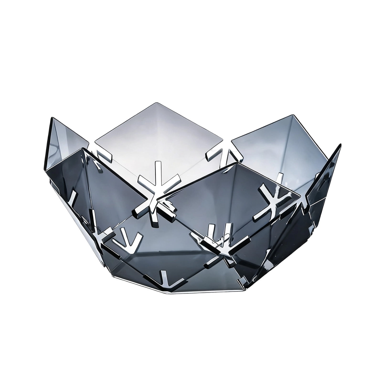 HOARBOEG Christmas Snowflake Plastic Serving Tray, 10.23in Dried Fruit ...