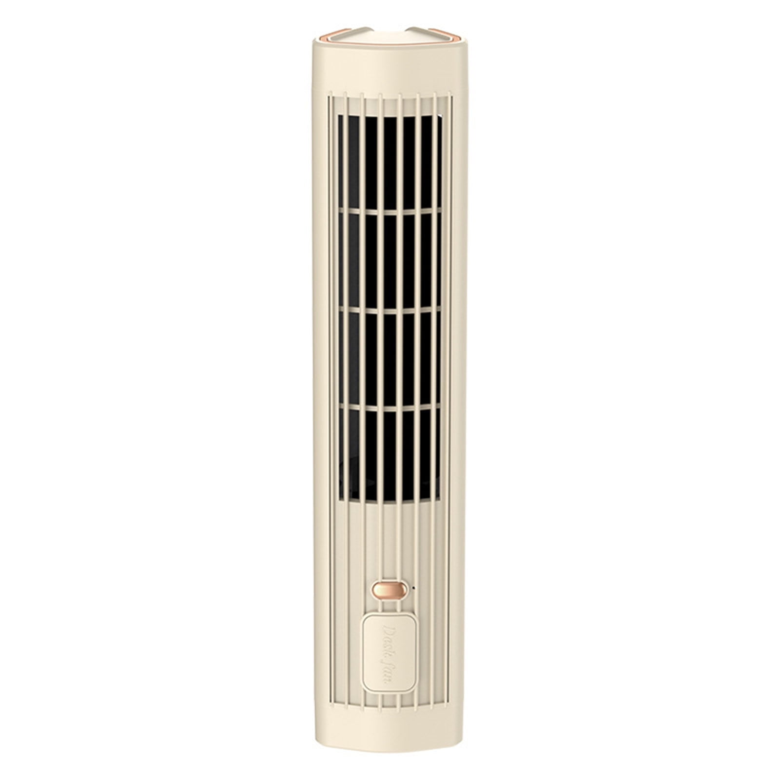 HOARBOEG Compact Small Vertical Table Fan Simple Mini Tower Fan with ...