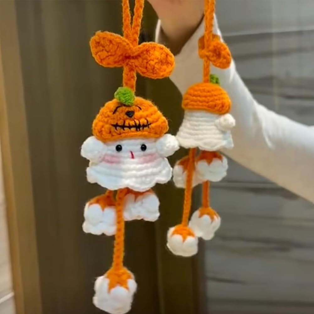 HOARBOEG Halloween Witch and Ghost Crochet Kit - DIY Beginner Friendly ...