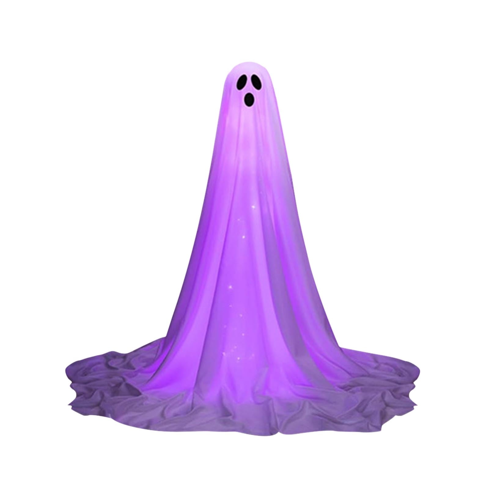HOARBOEG Light Up Ghost Decor with Telescopic Stand, 5.4ft Adjustable ...
