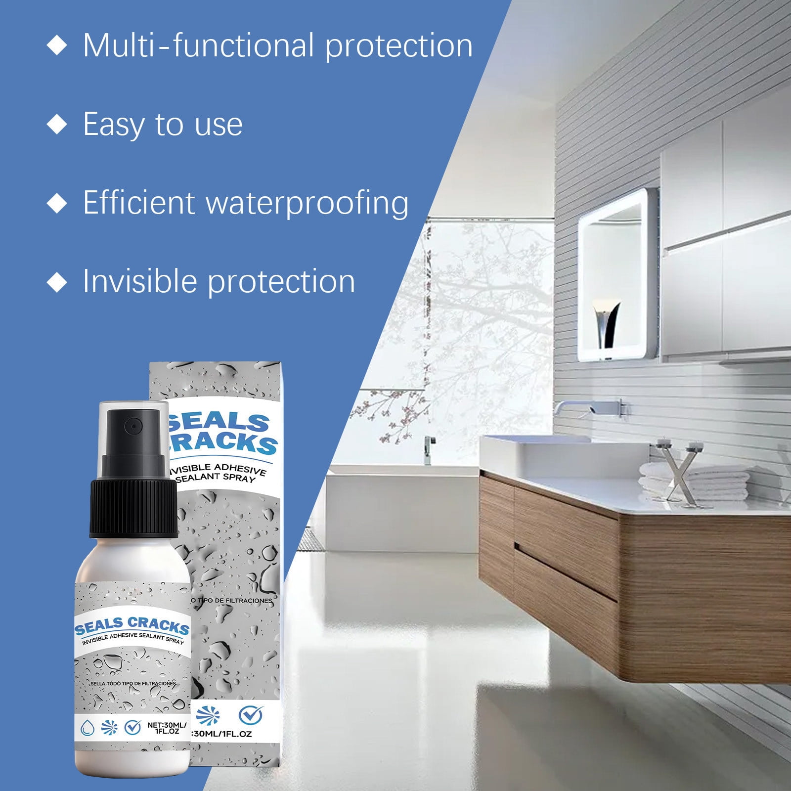 HOARBOEG Premium Roof & Wall Tile Crack Sealant - Fast Bonding Adhesive ...