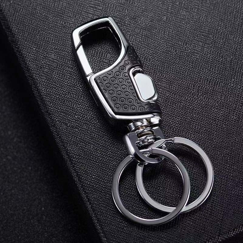 HOARBOEG Quick Release Keychain with One Press Detach Clip - Heavy Duty ...