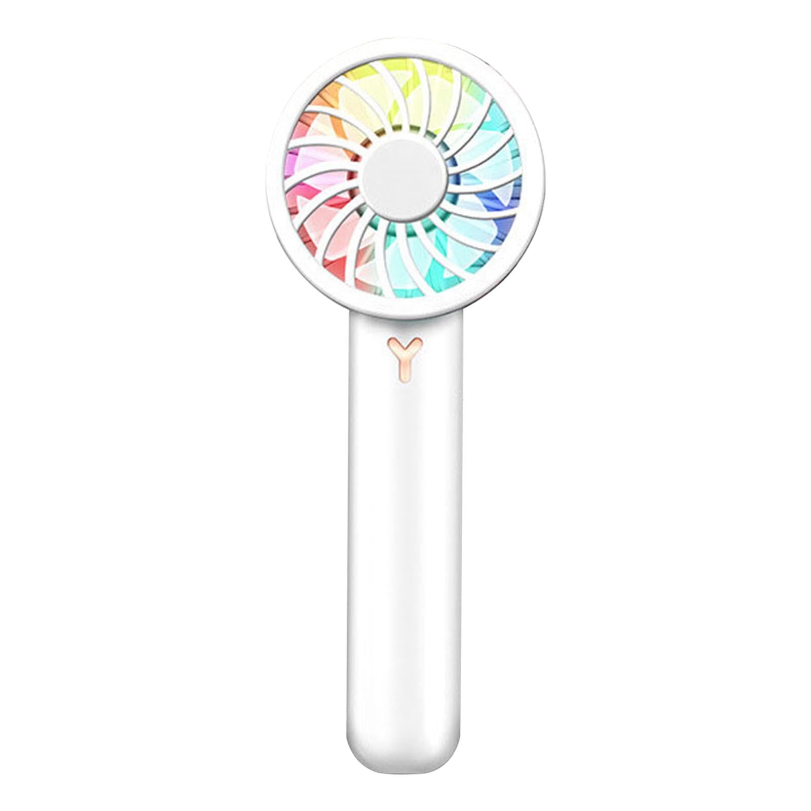 HOARBOEG Rechargeable Mini USB Handheld Fan - Portable Small Desk Fan ...