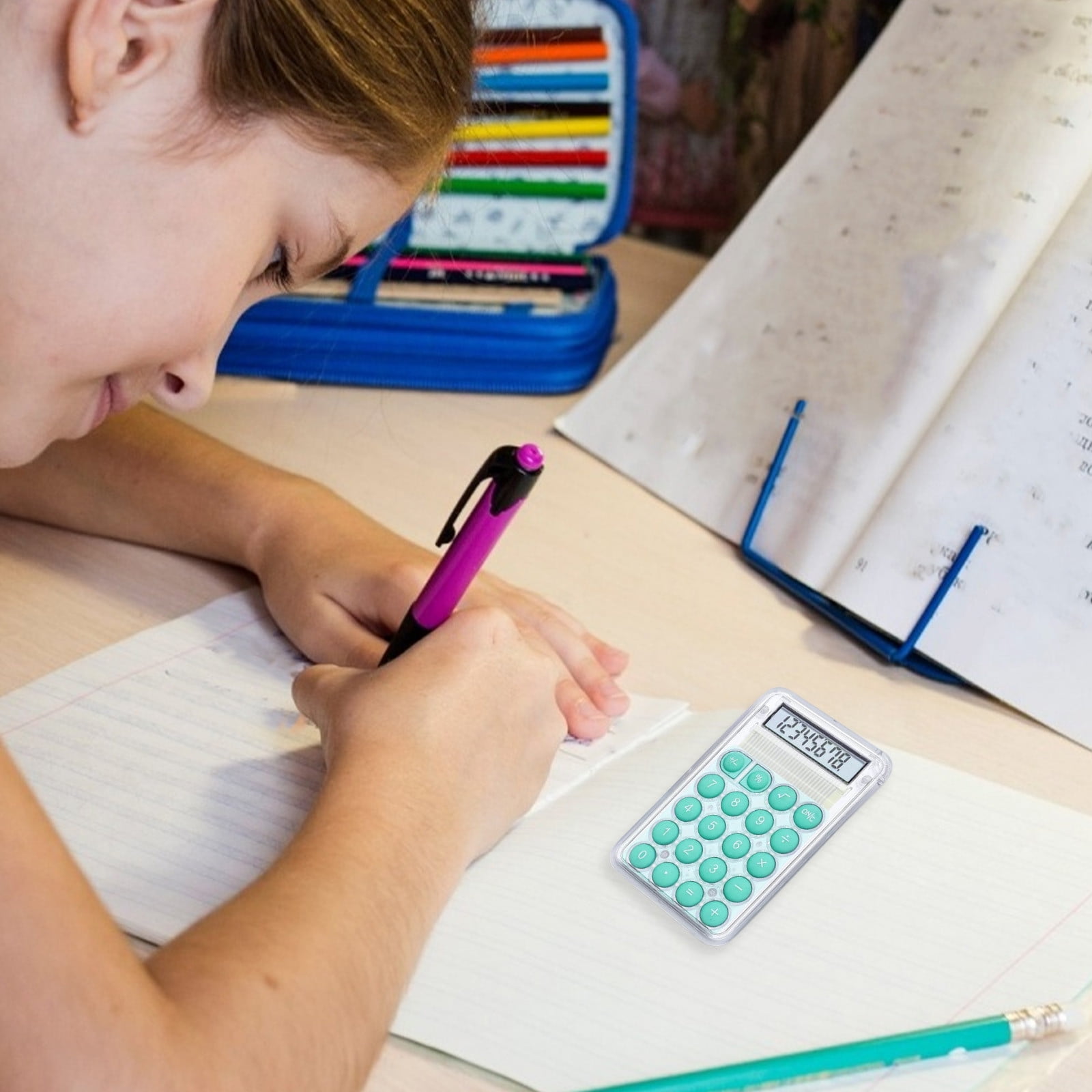 HOARBOEG Specialized Mini Scientific Calculator Small-scale Basic ...