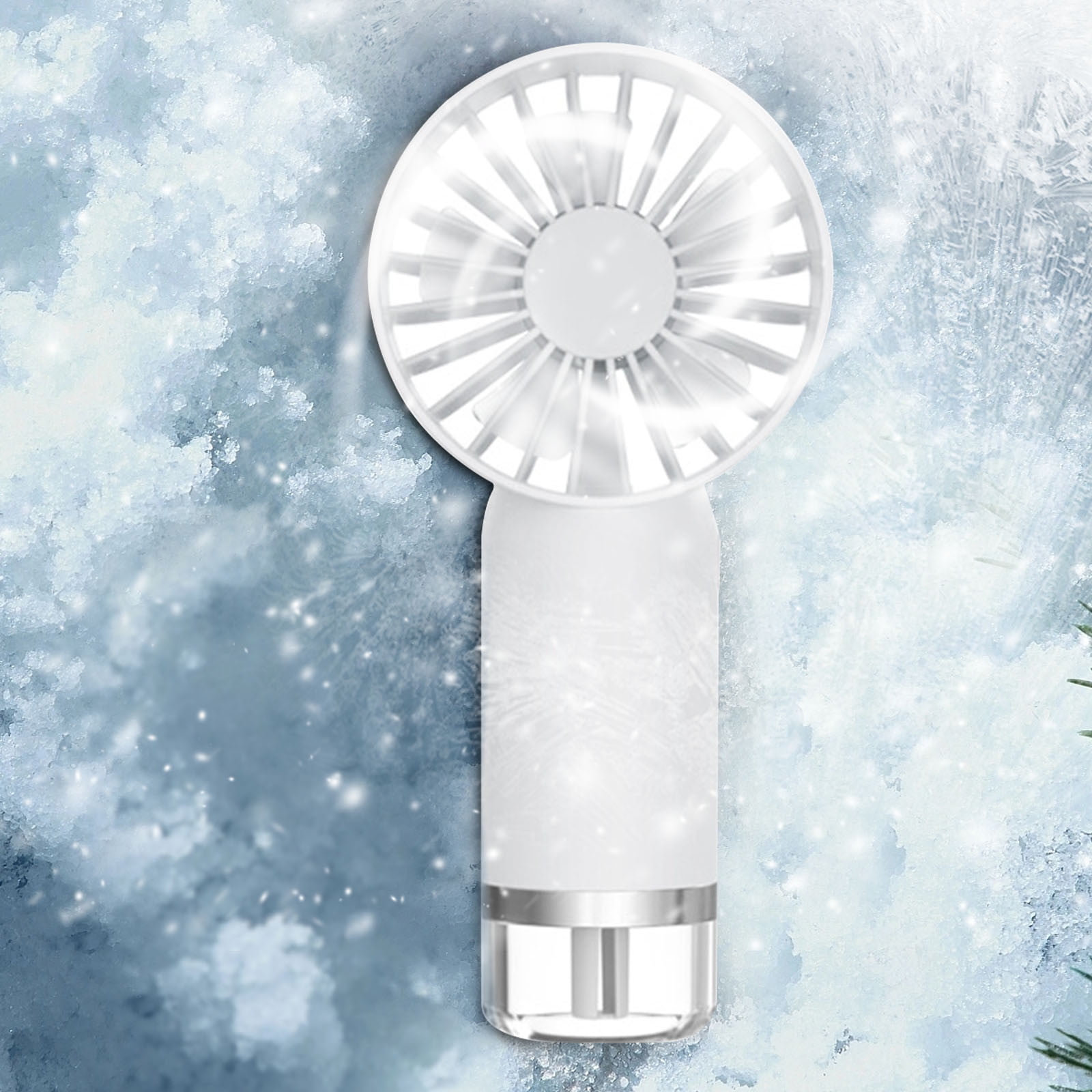 HOARBOEG USB Rechargeable Handheld Spray Fan Portable 3-Speed Mini ...