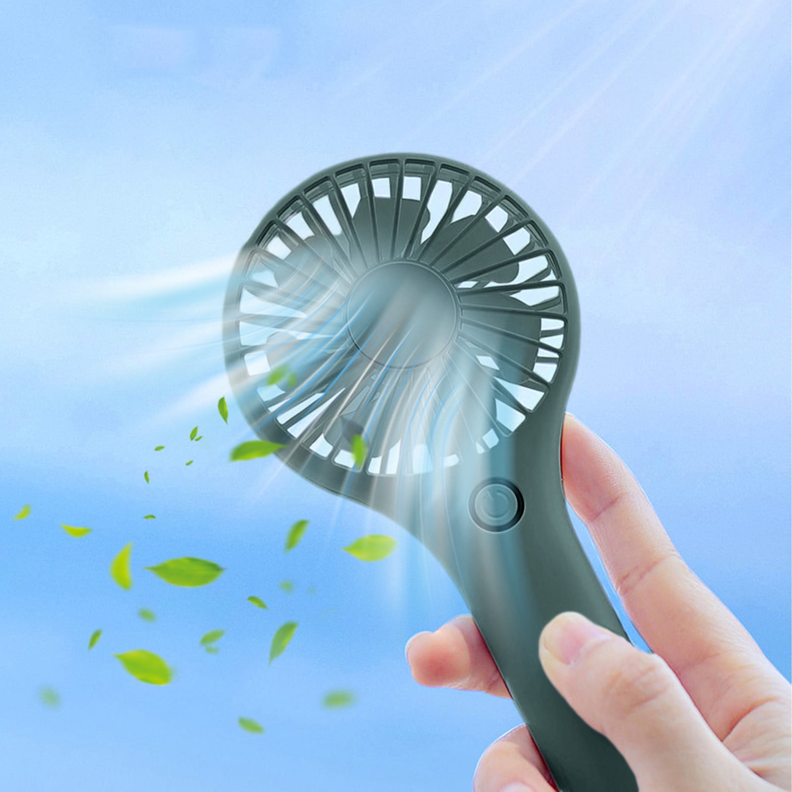 HOARBOEG USB Rechargeable Mini Handheld Fan - 3 Speed Portable Fan for ...