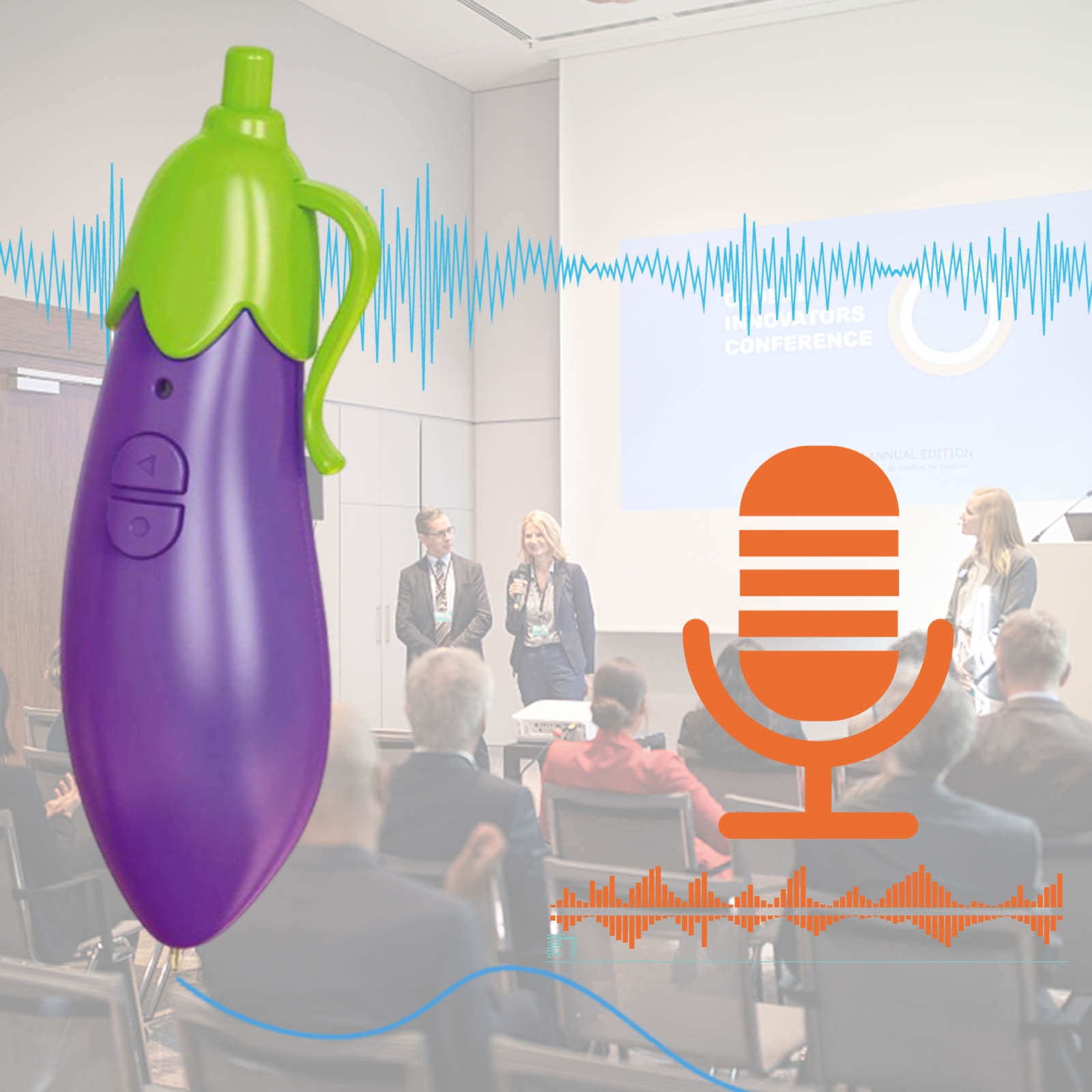 HOARBOEG Vegetable Modelling Ballpoint Pens Carrot/Corn/Eggplant Voice ...