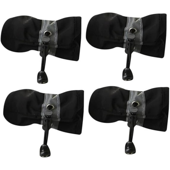 HOARBOEG Waterproof Dog Shoes for Small Dogs, 2PCS Non-Slip Dog Boots ...