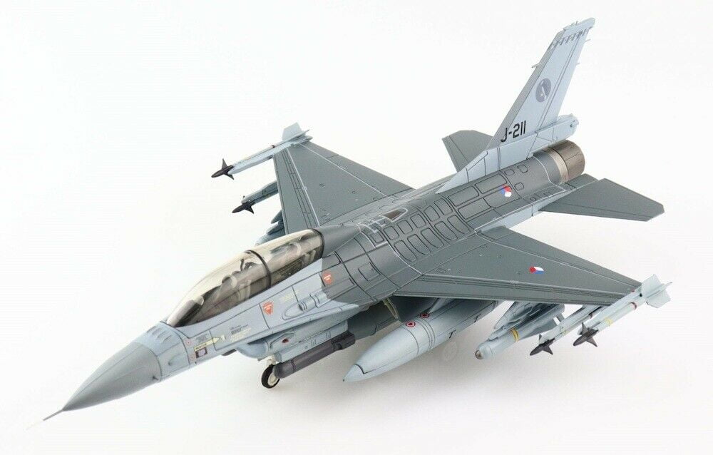 HOBBY MASTER LOCKHEED F-16BM J211 322 SQUADRON RNLAF - Walmart.com