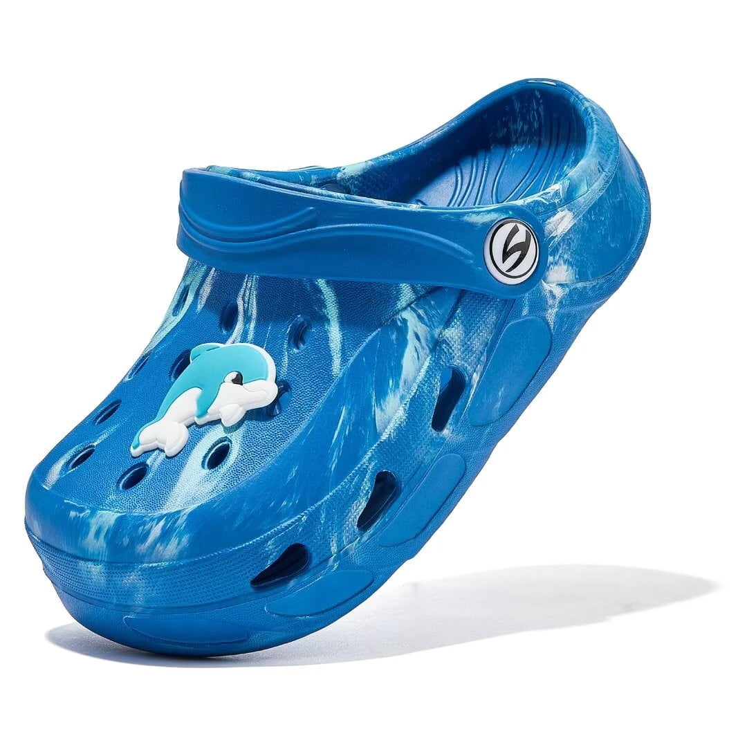 HOBIBEAR Kids Clogs Garden Slip On Water Shoes for Boys Girls Beach ...