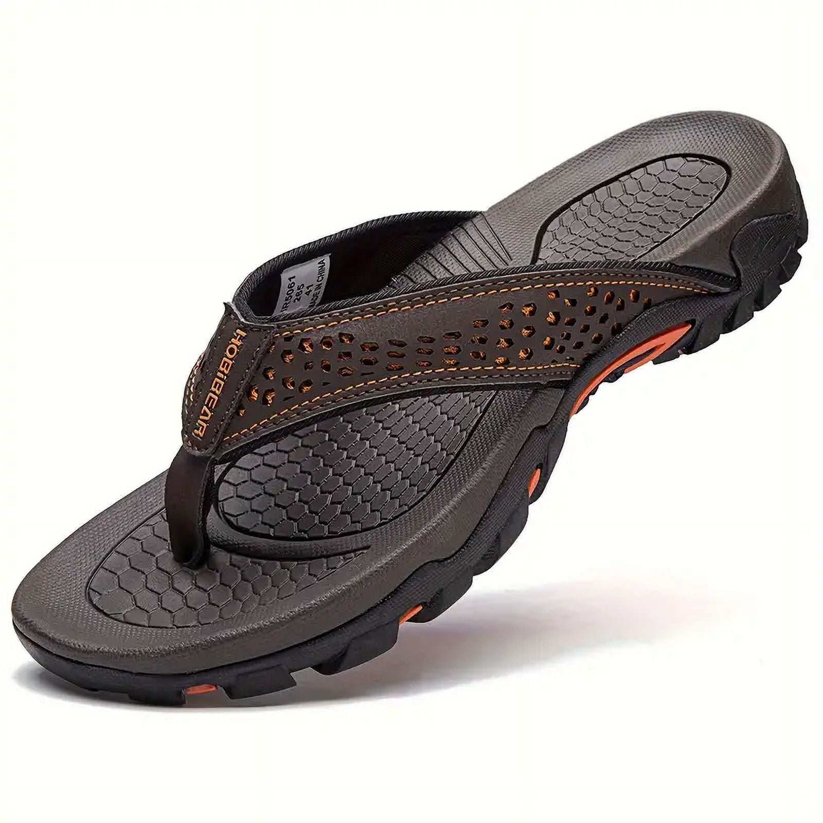HOBIBEAR Mens Sport Sandals - Ultra-Comfortable Flip Flops with Durable ...