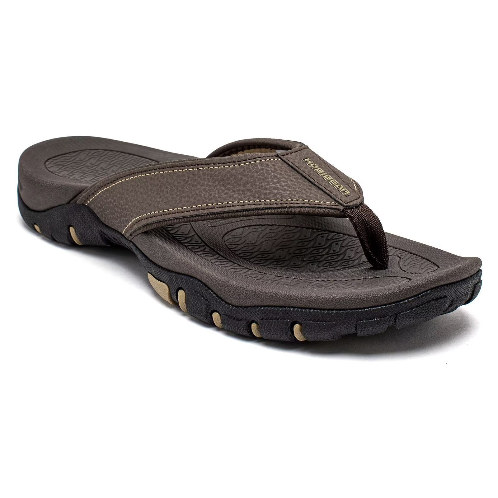 Hobibear Men's Arch Support Thong Sandals Water-Friendly Indoor Outdoor ...