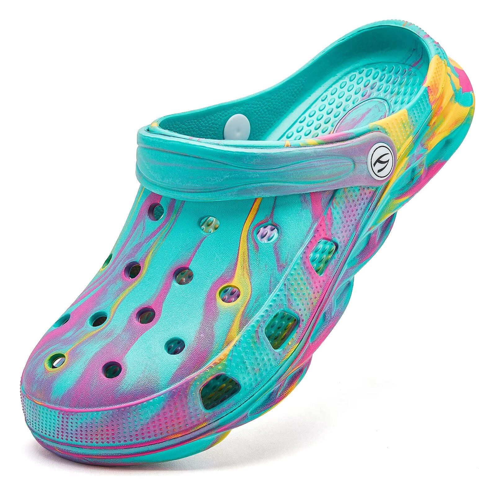 HOBIBEAR Womens Clogs Garden Shoes Outdoor Beach Slippers - Walmart.com