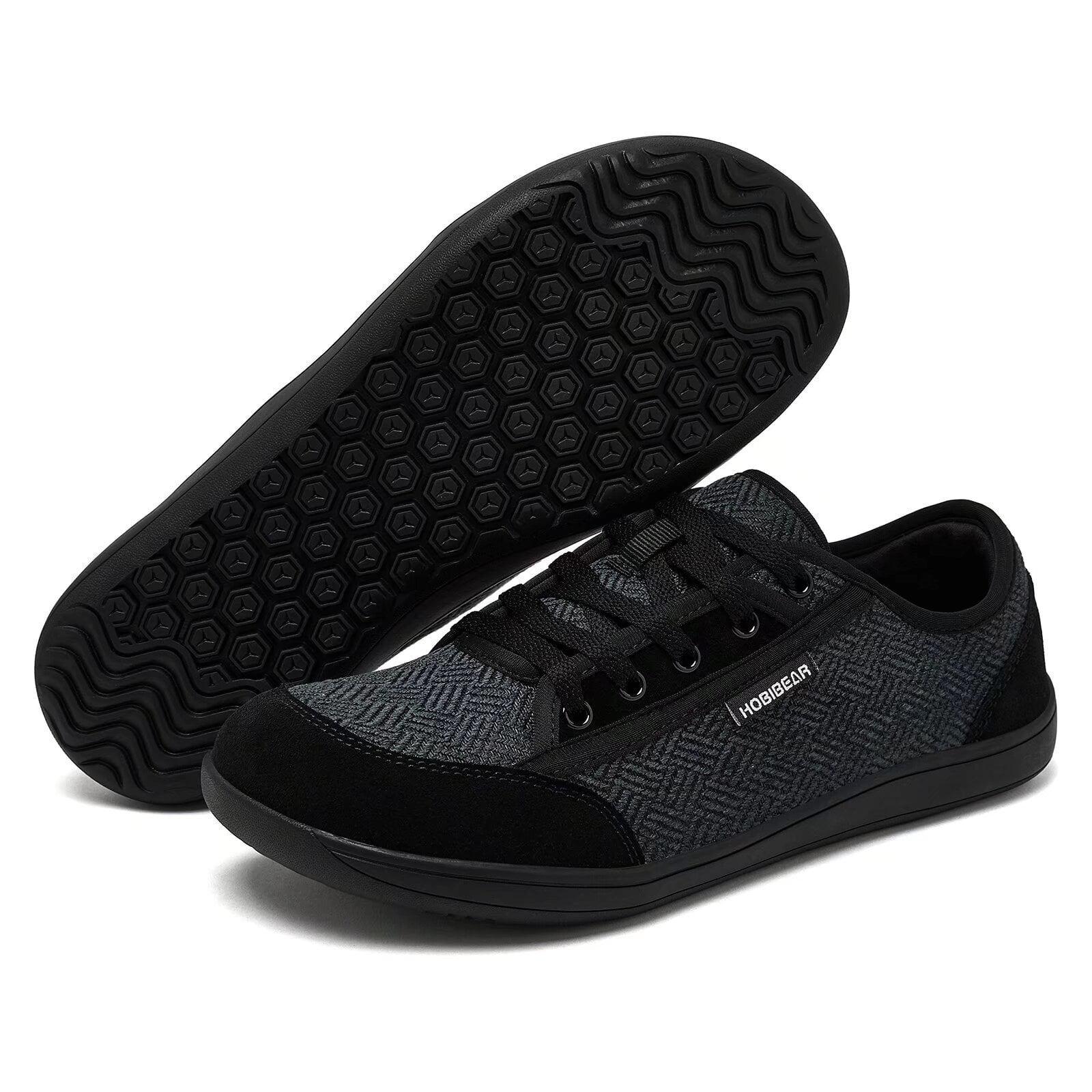 HOBIBEAR Womens Mens Minimalist Barefoot Shoes Zero Drop Wide Toe ...