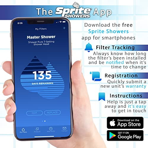 HOC High Output Replacement Shower Filter Cartridge, Blue - Walmart.com