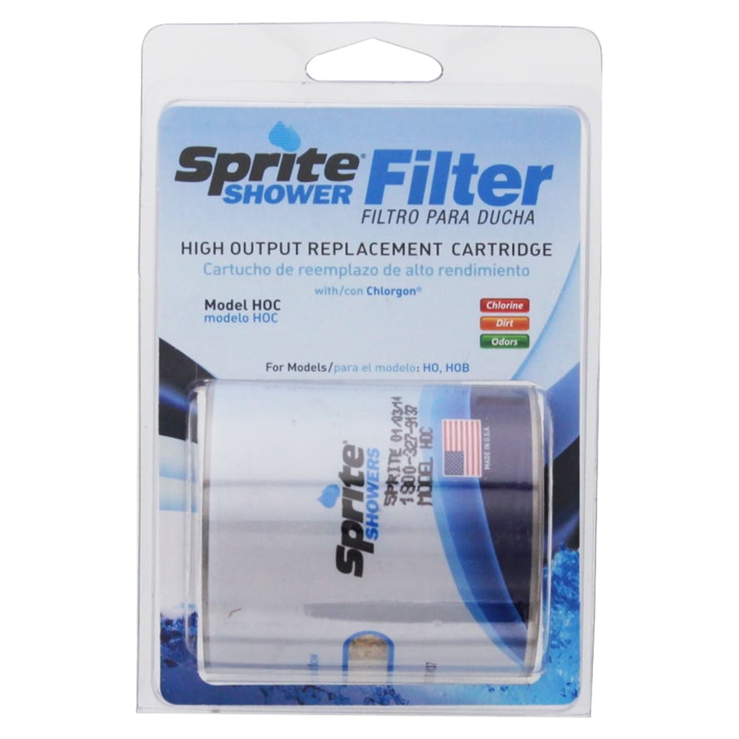 HOC Sprite High Output Shower Filter Cartridge Replacement - Walmart.com