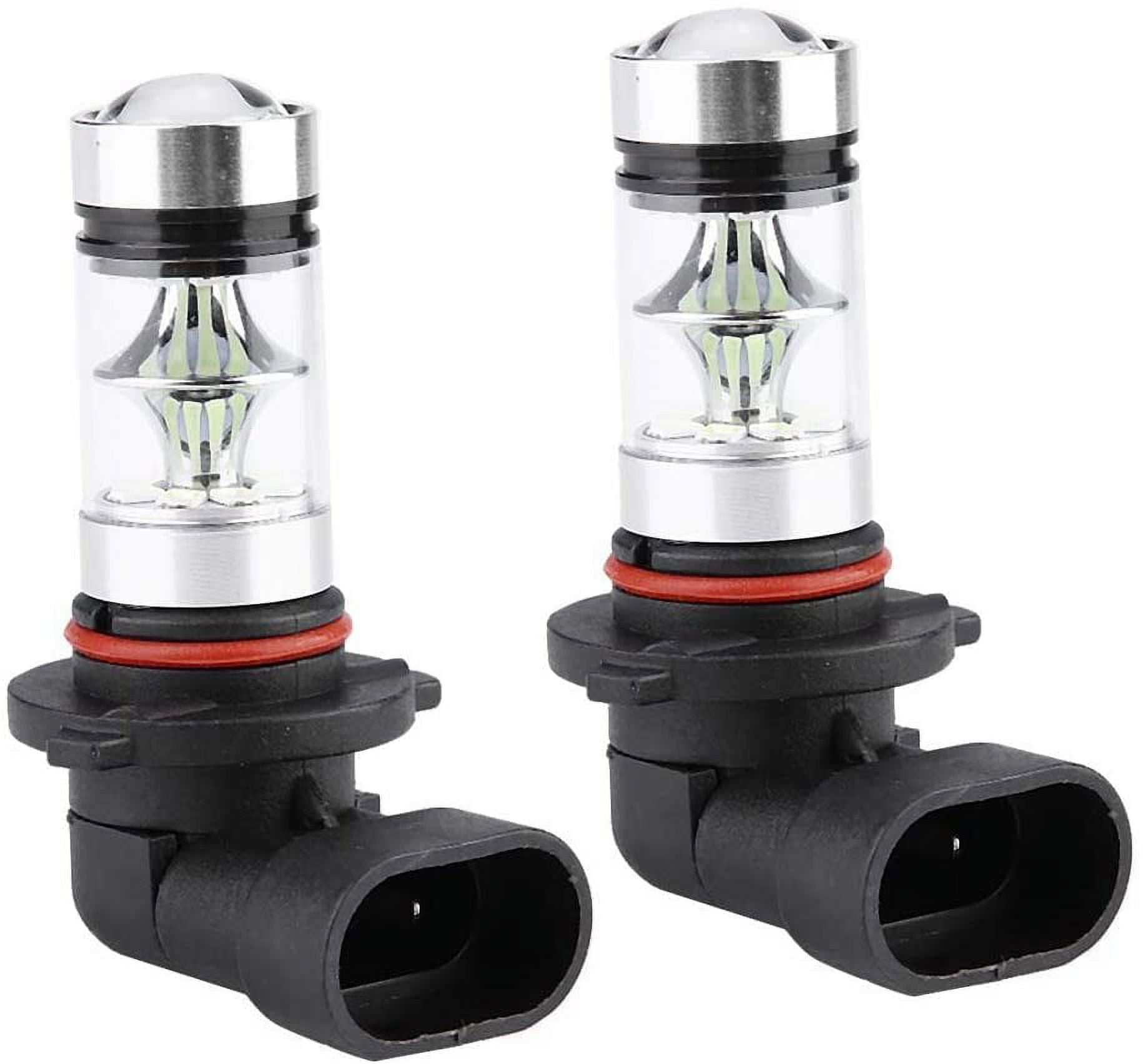 100W Cree LED Fog Light (9006/HB4, Light Blue) Lamp Bulbs 8000K Ice ...