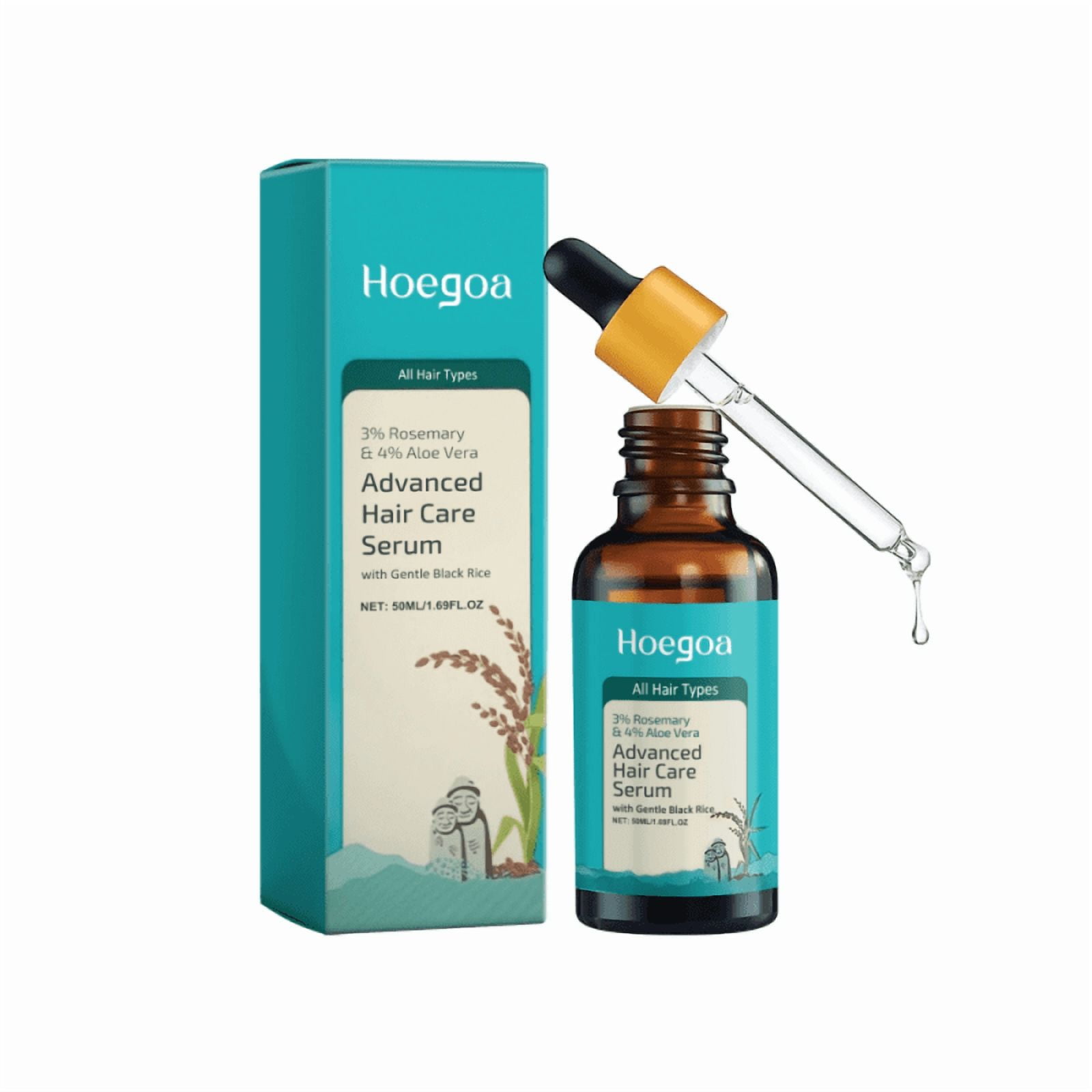 HOEGOA Advanced Hair Growth Serum for Men Redensyl 3% Anagain 4% Scalp ...