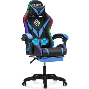 "X Rocker Solo RGB 2.0 Wired Floor Rocking Gaming Chair with Speakers ...