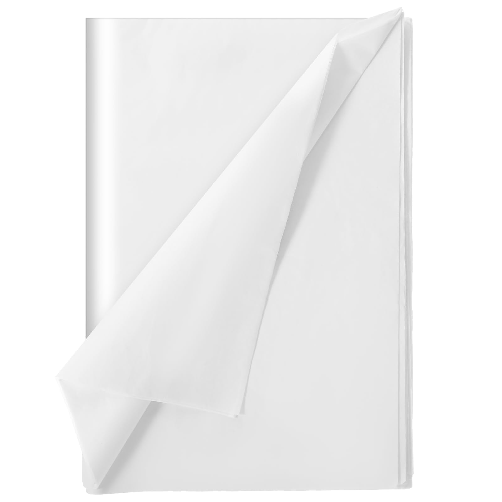 HOFURME 114 Pcs Wet Strength Tissue Paper for Art White Wrapping Paper ...