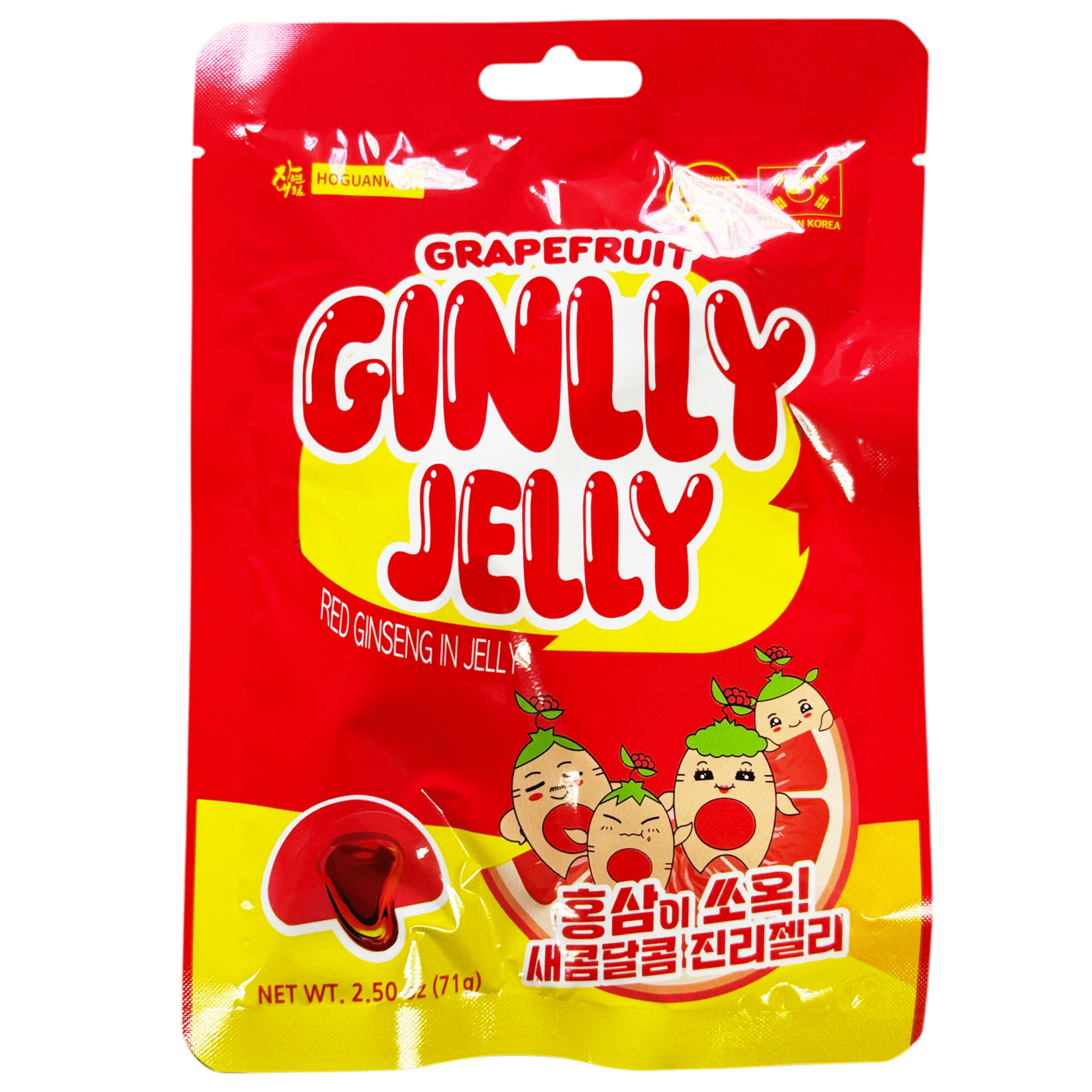 HOGUANWON Grapefruit Ginlly Jelly, Red Ginseng in Jelly, Product In ...