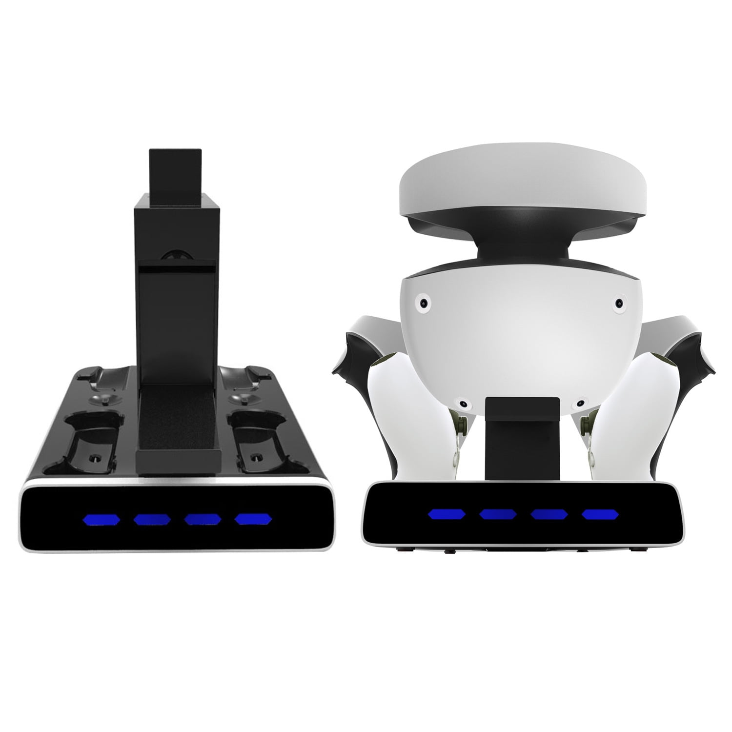 HOH Charging Station Stand for PS VR2 with LED Light, Controller ...