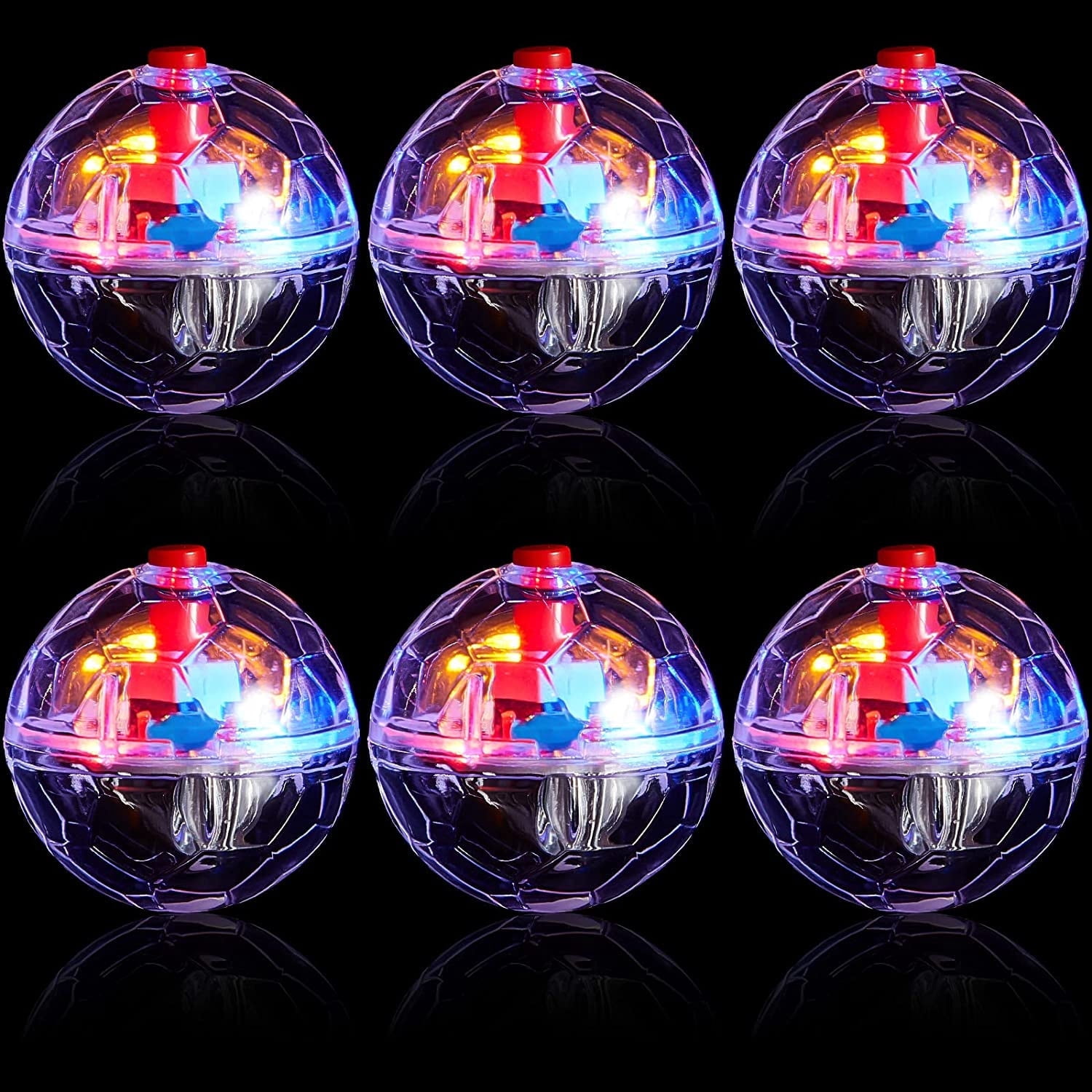 Light Up Cat Balls, Led Motion Activated Cat Ball Cat Interactive Toys ...
