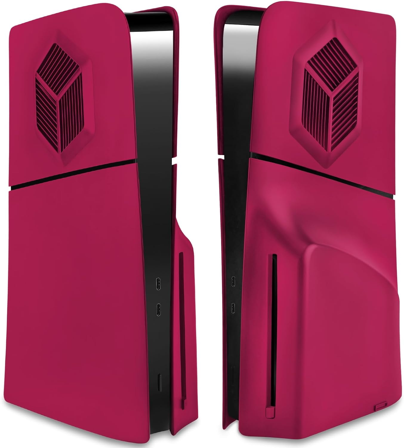 HOH PS5 Slim Console Cover Plates with Cooling Vents, for PS5 Slim ...