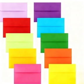 Greeting Card Mailing Envelopes in Multiple Sizes and Colors