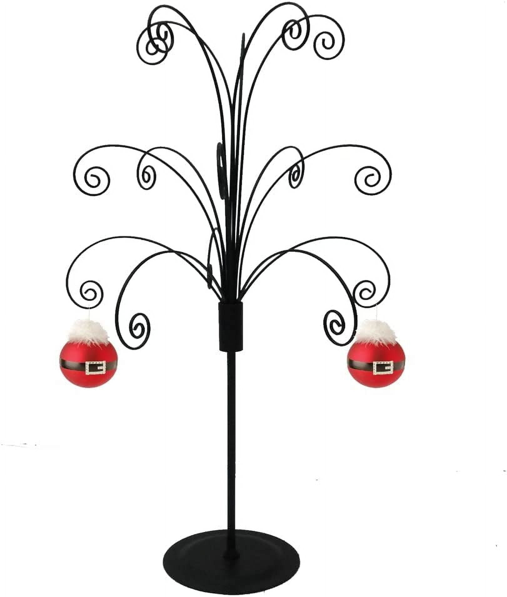 HOHIYA Ornament Tree Display Stand Metal Halloween Christmas Wire ...