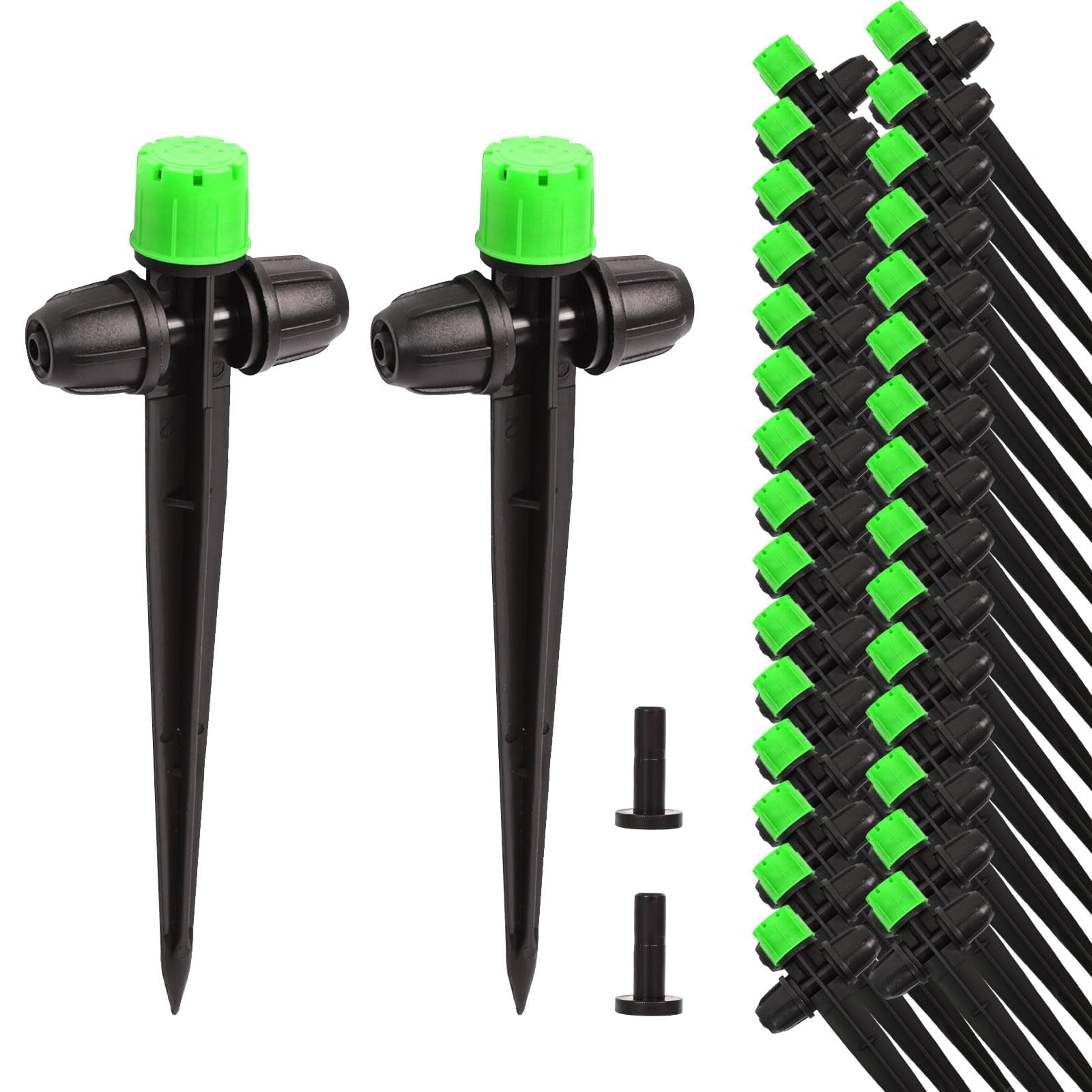 HOINCO 28 Pcs Drip SSF20 Irrigation Emitters,with Lock Barbed ...