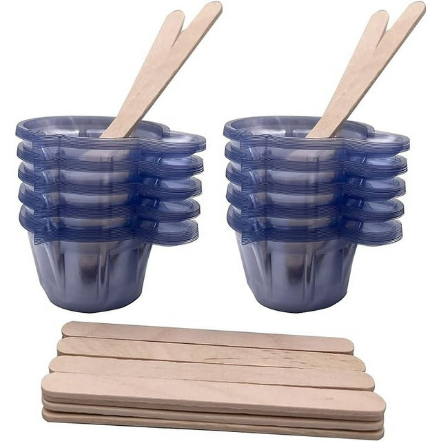 HOINCO Mixing Cup 100PCS,40ml Disposable Plastic Resin Mixing Cups ...