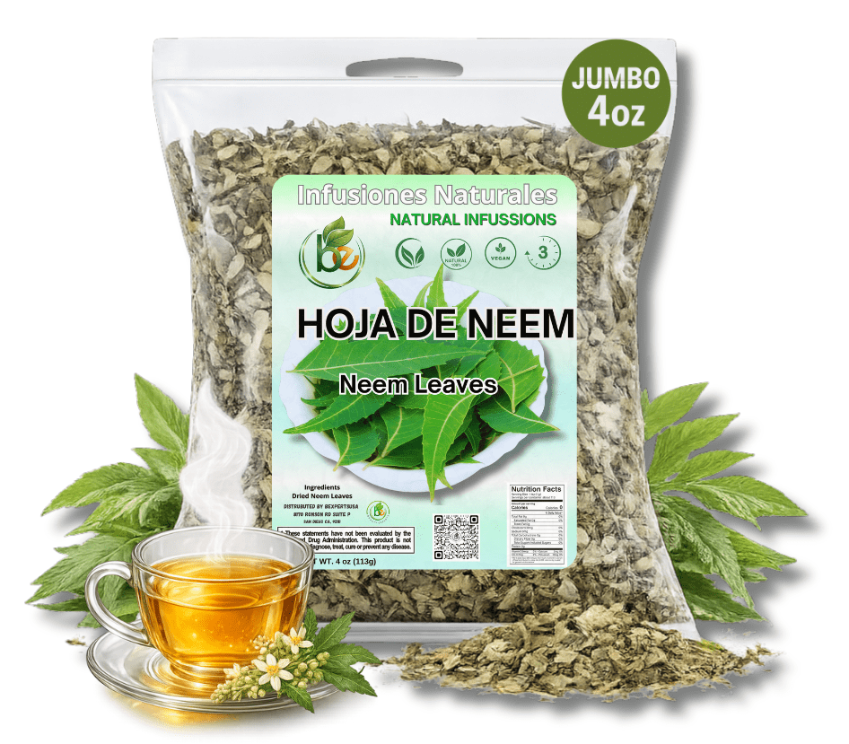 HOJA DE NEEM TE | Dried Neem Leaves 4 oz for Tea & Cooking - Walmart.com