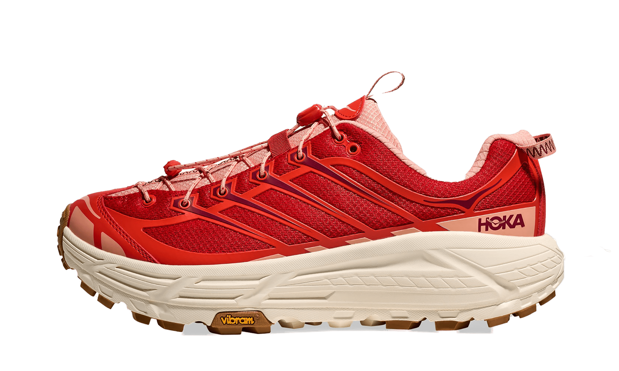HOKA MENS Mafate Three 2 "TOMATO / VERMILLION" 1141572 TVR 1141572 TVR ...