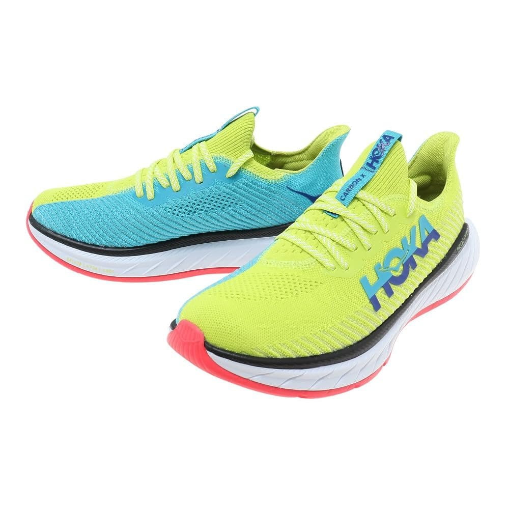 Hoka Men's Carbon X 3 Racing Sneakers - Evening Primrose/Scuba Blue ...
