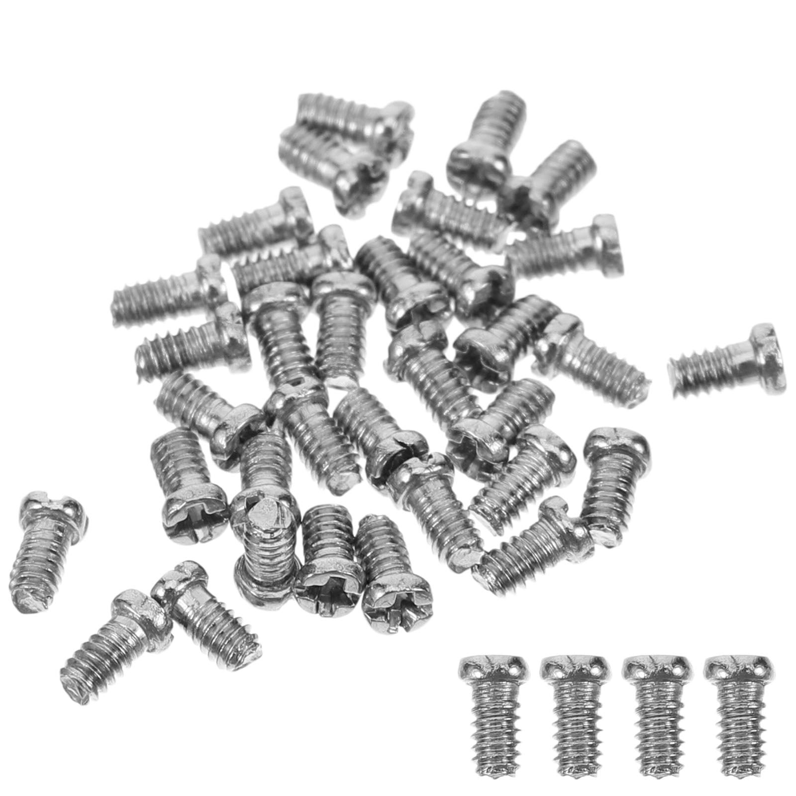 HOKARUA 1 Bag of Glasses Repairing Screws Eyeglasses Small Metal Screws ...