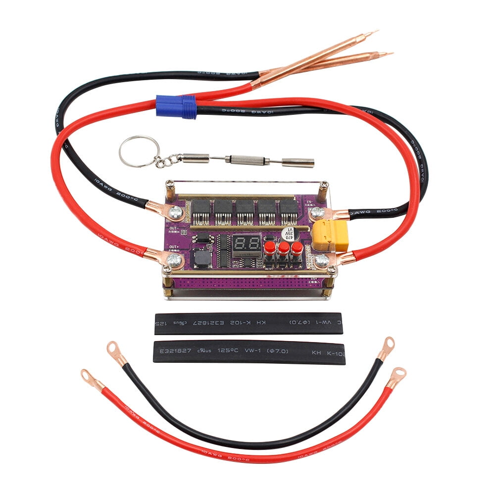 HOKARUA 1 Set DIY Spot Welder Kit Professional 99 Gears Power Spots ...