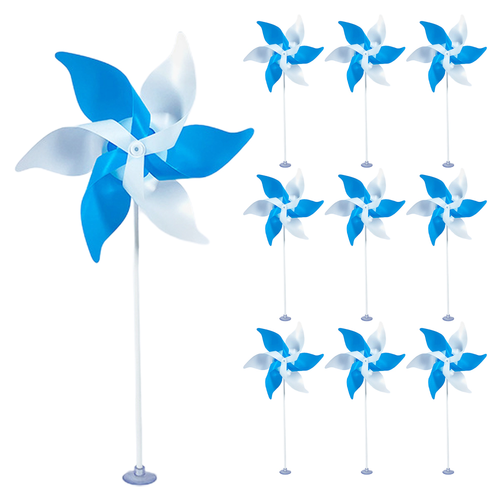 HOKARUA 1 Set of Colorful Pinwheel Ornaments Plastic Pinwheel Decors ...