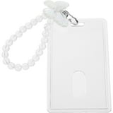HOKARUA 1 Set of Slide Open Card Holder Name Badge Holder Clear Card ...