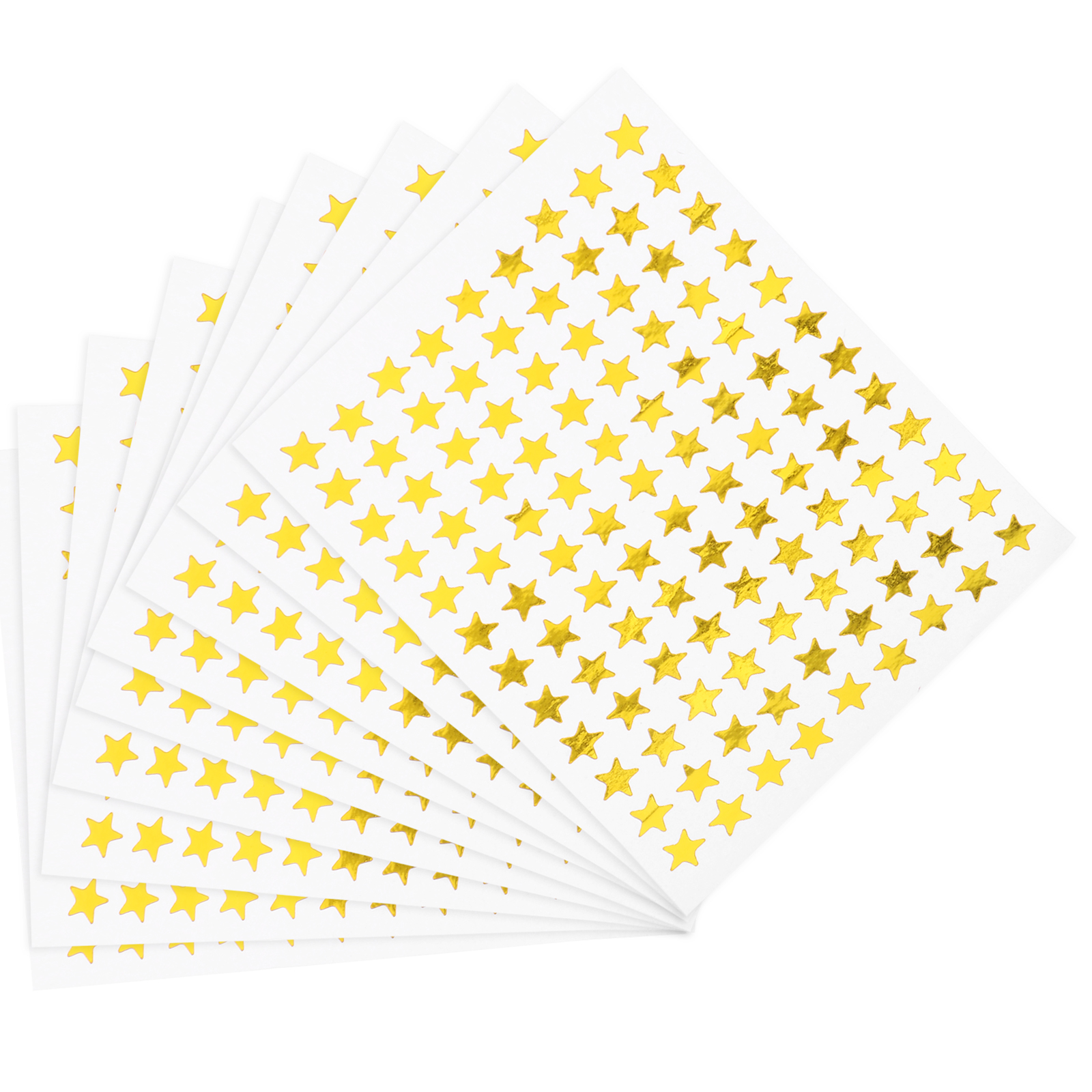HOKARUA 100 Sheets Pupil Pentagram Sticker Decorative Award Stickers ...