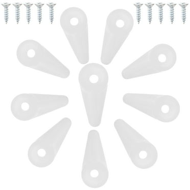 Screen Retainer Clips, for 3/8 in. screen frame, Plastic, Black (4-sets ...