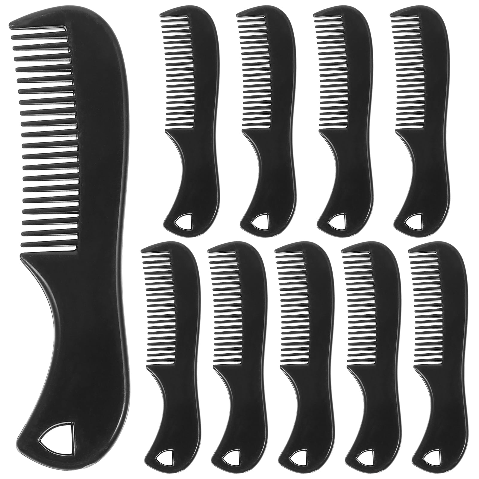 HOKARUA 10pcs Mustache Combs Mens Beard Comb Travel Comb Pocket Comb ...