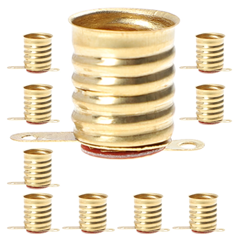 HOKARUA 10pcs Retro Lamp Holders Threaded Light Bulb Sockets Vintage ...